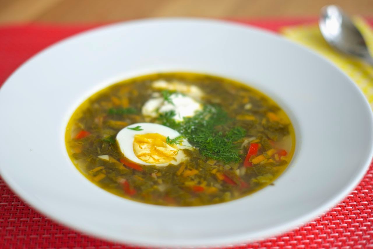 Vicooking: Green Borsch (Sorrel Soup)