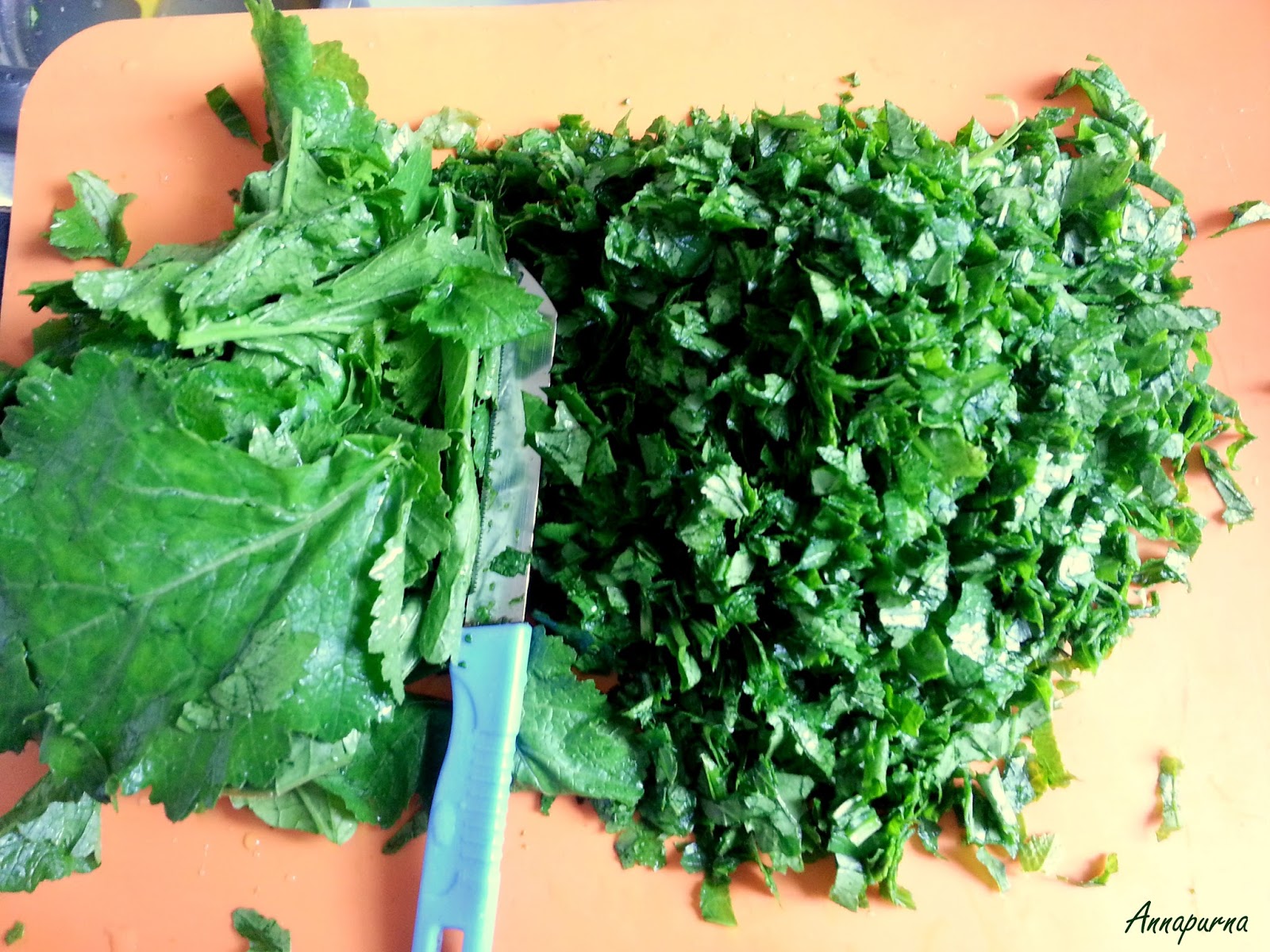 Annapurna: Sarso Ka Saag Recipe