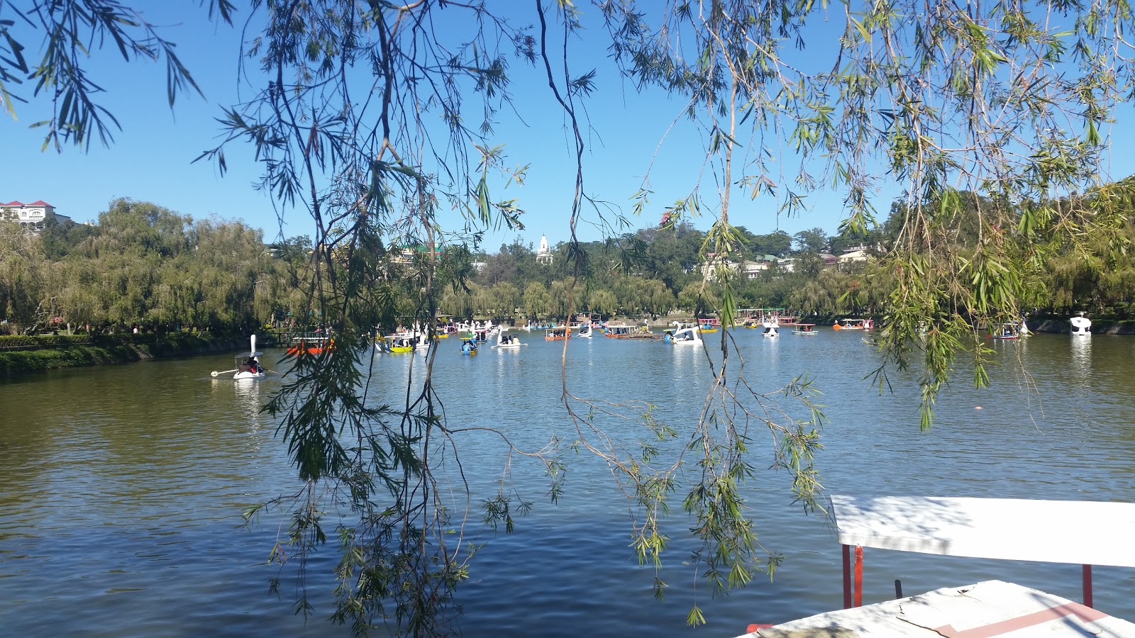 Enjoying a quick visit to the Beautiful Burnham Park in Baguio City