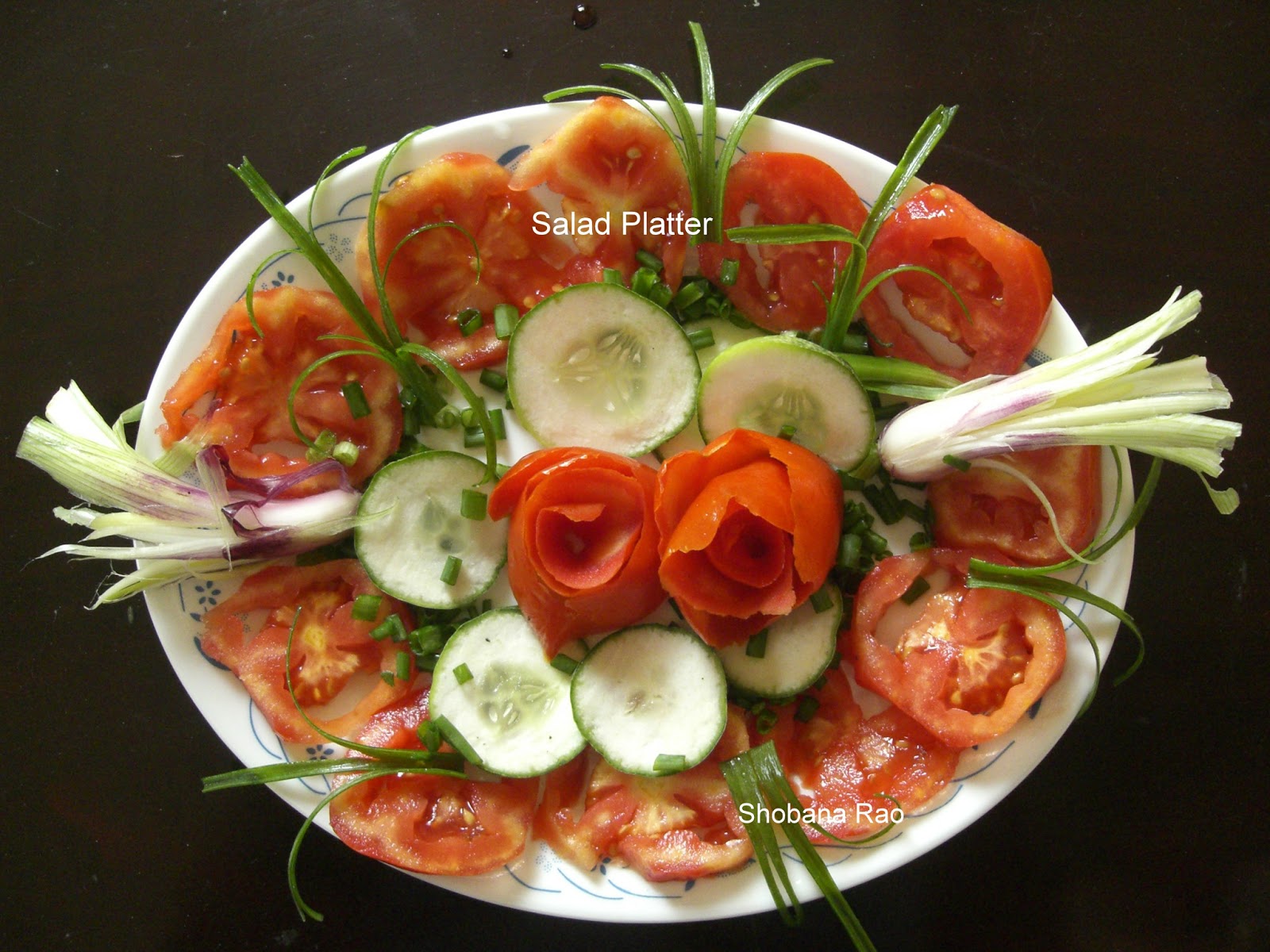 Cooking With Shobana : SALAD PLATTER