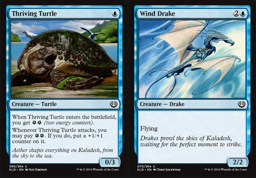 Magic the Gathering Adventures: Kaladesh Set Review: Blue