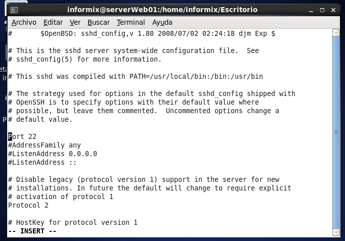 Instalar SSH en Centos