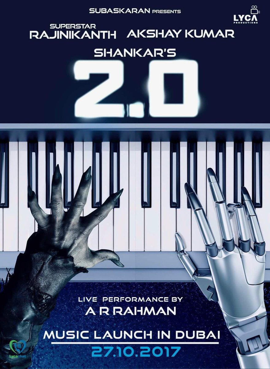 Robo 2.0 Movie Posters - Latest Movie Updates, Movie Promotions ...