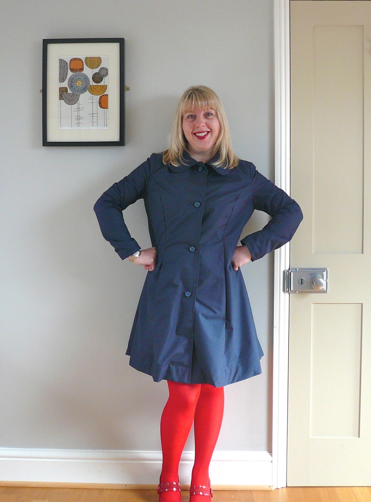 Handmade Jane: Finished raincoat….at last!