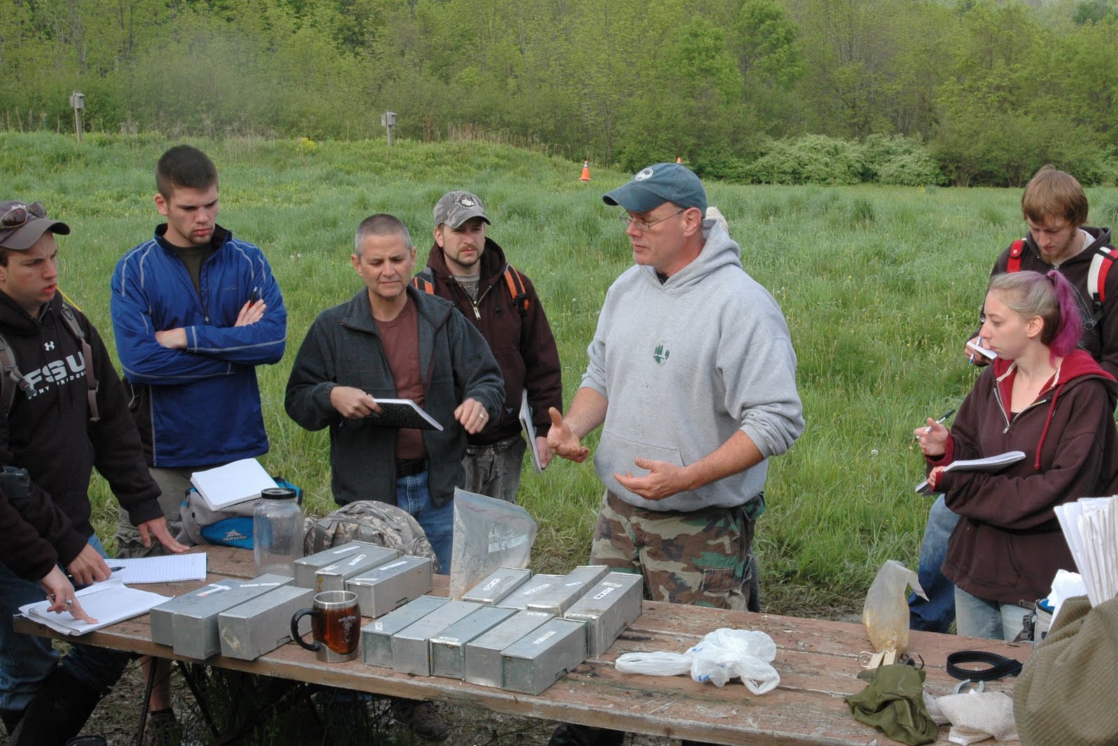 Backyard Beasts: Conservation Field Camp 2011: Small Mammal Trapping