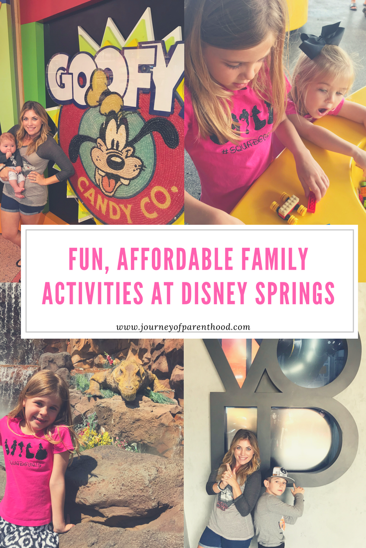 Spring Break Disney Springs - The Journey of Parenthood...
