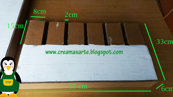 creamas manualidades: Sillón de cartón - DIY