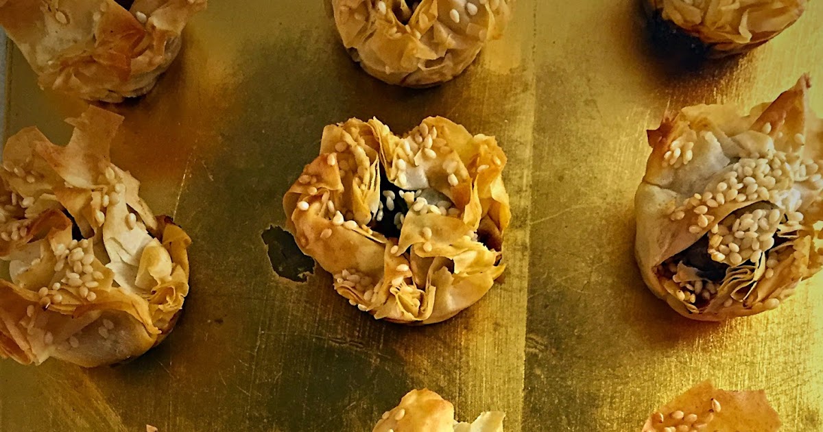 Jo's Blue AGA: Little Asian Inspired Chicken Filo Parcels