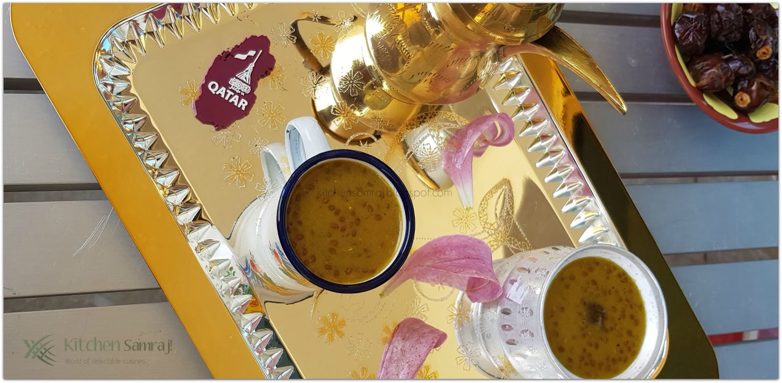 Habbat Al Hamra - Traditional Qatari Drink | Kitchen Samraj!