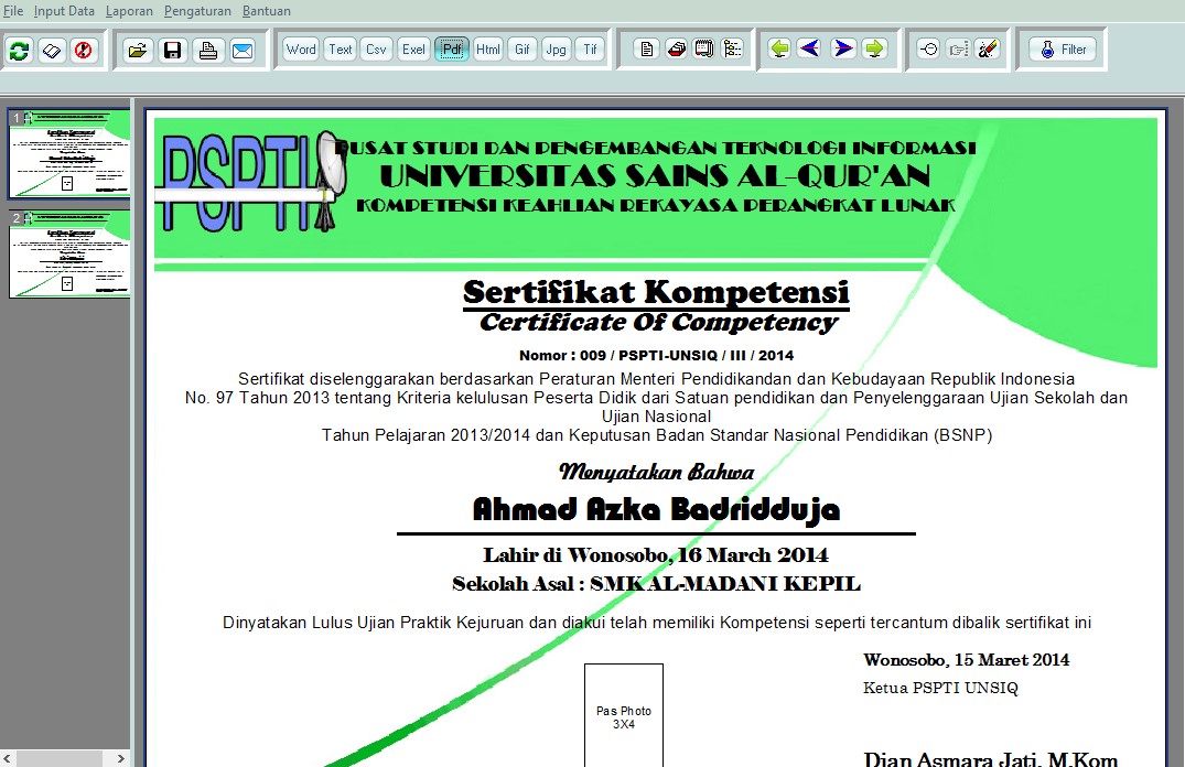 Guru Peduli: Aplikasi Pembuatan Sertifikat Terbaru Tahun 2016-2017 Guru Peduli: Aplikasi Pembuatan Sertifikat Terbaru Tahun 2016-2017