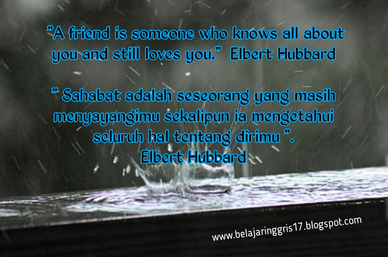 Quotes Persahabatan Part 2 - Belajar Inggris