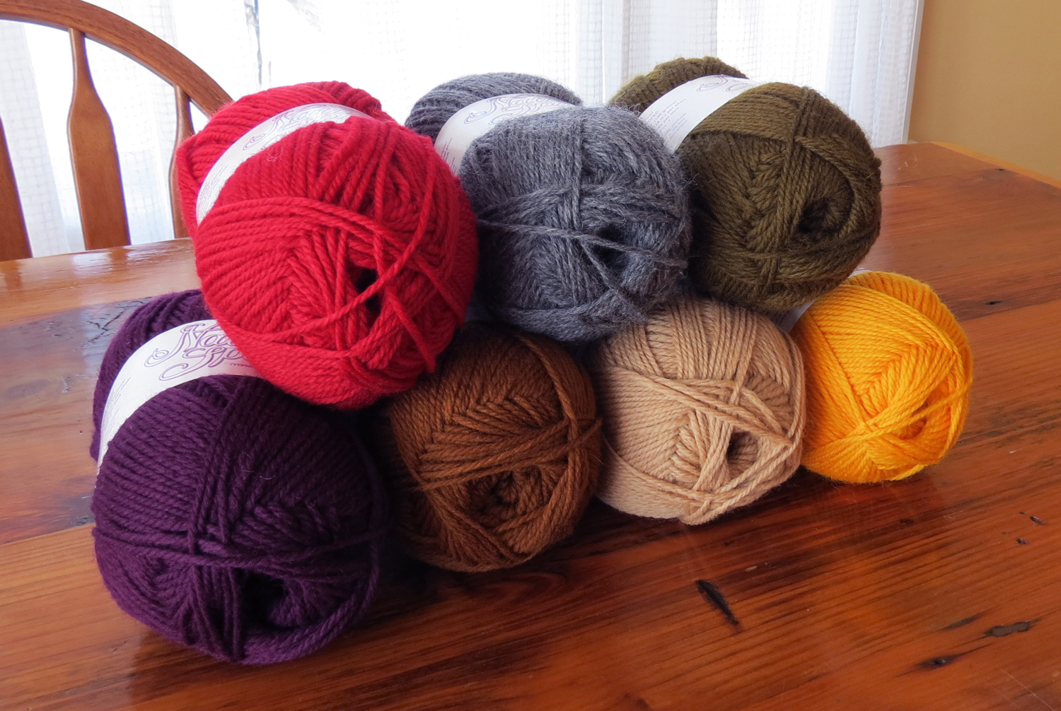 kyarns: Dr Who Scarf combinations, in both wool & washable blends!