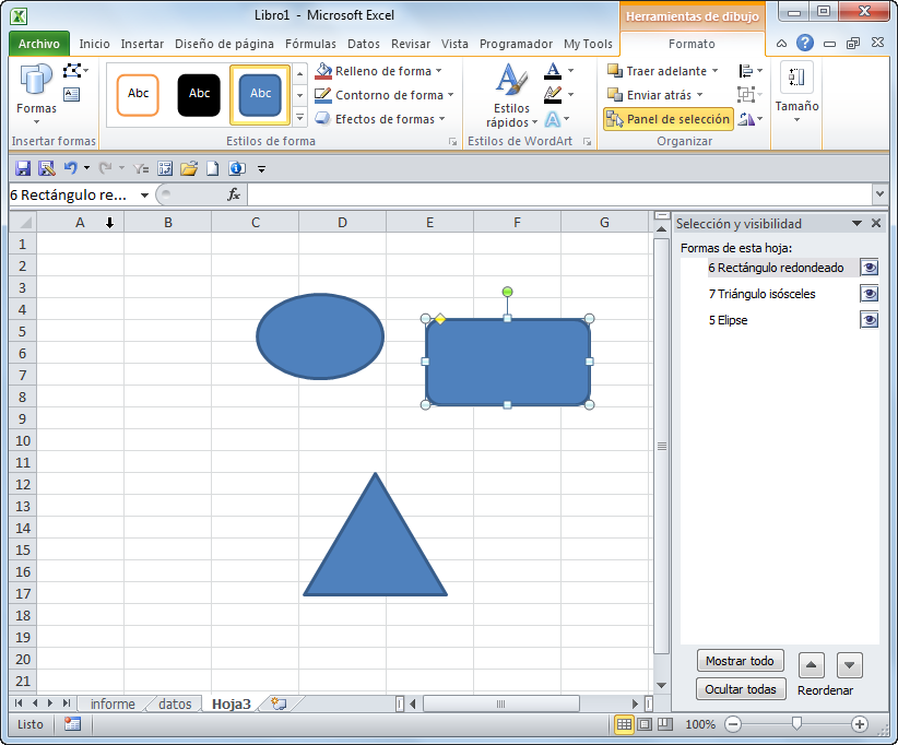 Dibujos en excel 2007 - Imagui