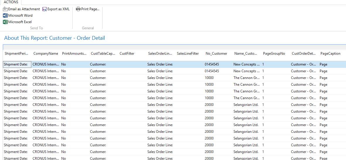 Export Report Dataset To Excel Xml Or Even Email It Microsoft Dynamics Nav Community