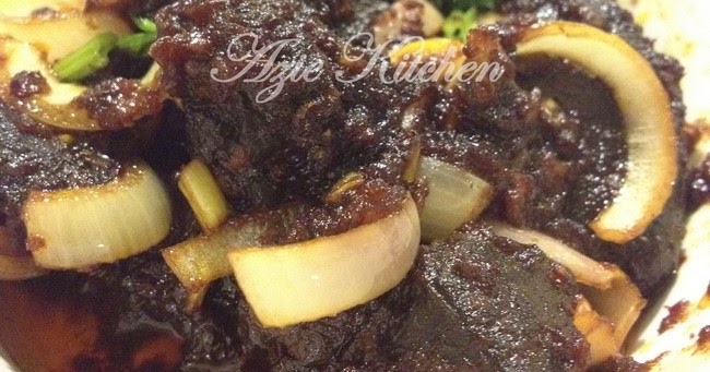 Hati Lembu Masak Lempap - Azie Kitchen