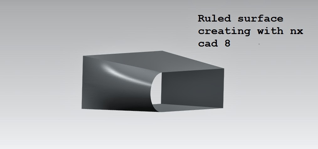 How to Create a Ruled Surface in NX CAD | CADDSKILLS