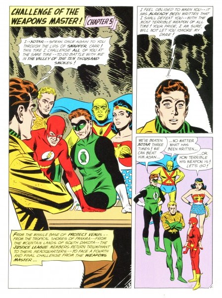 Rip Jagger's Dojo: Silver Age JLA - The Weapons Master!