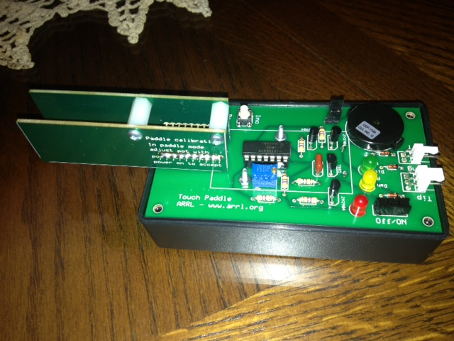 CINCINNATI QRP Amateur Radio: touch keyer paddle kit/project