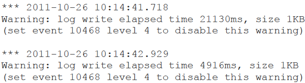 Wait Events: Log File Sync and Log File Parallel Write