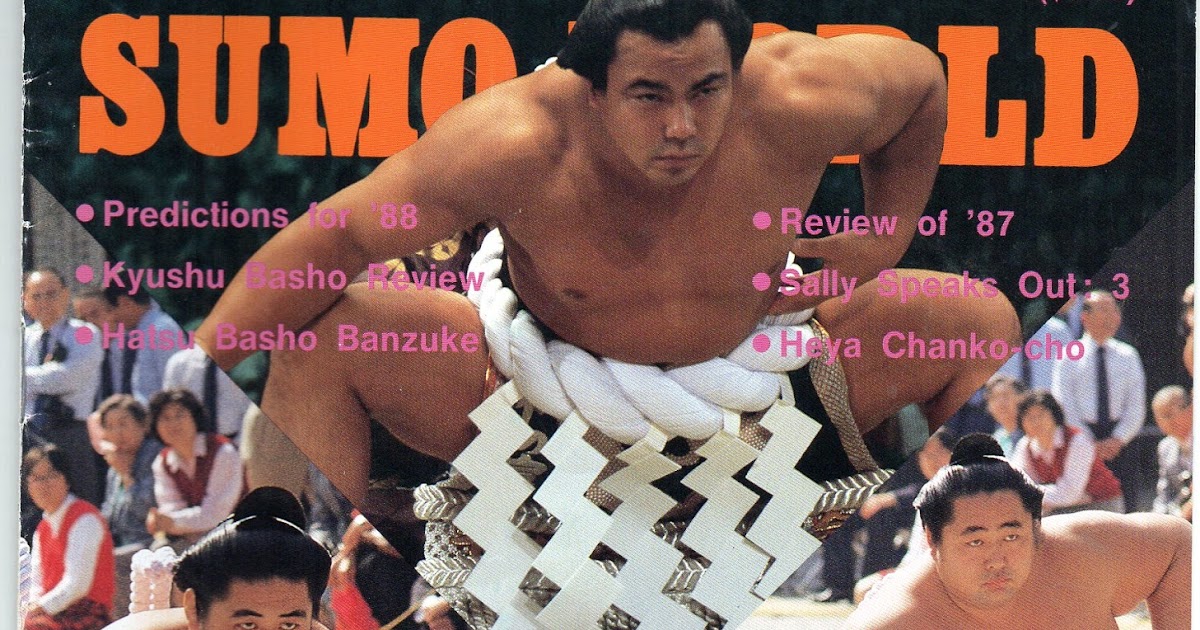 Japanese Sumo Wrestling Cards and Menko: 1988 Sumo World Magazine Archive
