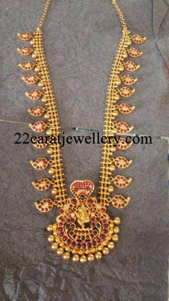 2 in 1 Silver Mango Necklace - Jewellery Designs