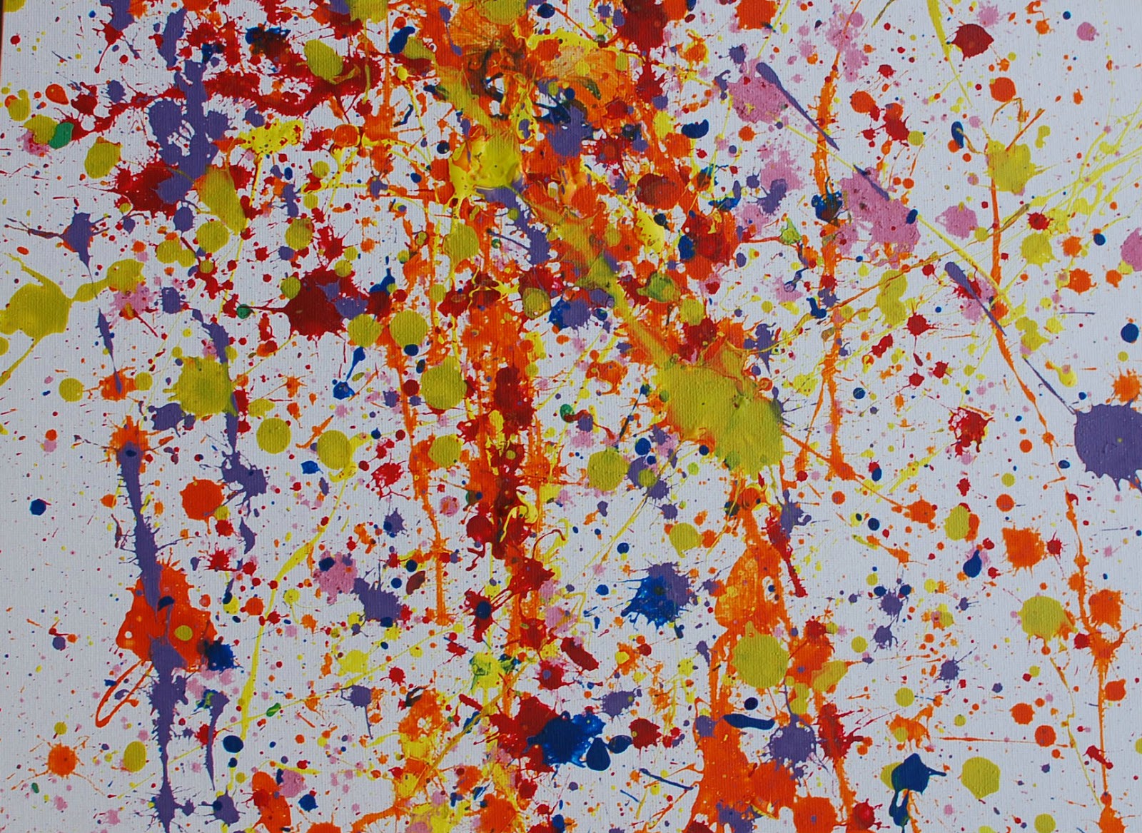 Sunnyside Art House: Splatter, bubble and ice painting workshop