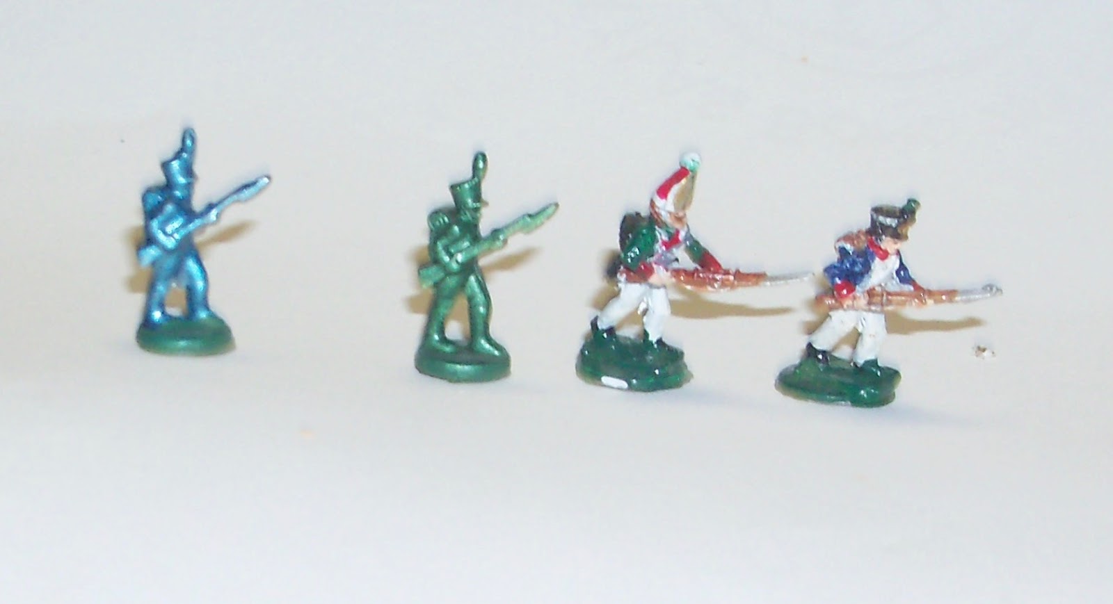 Wargame Hermit: Solo Wargaming: Risk Napoleonic Figures Comparison