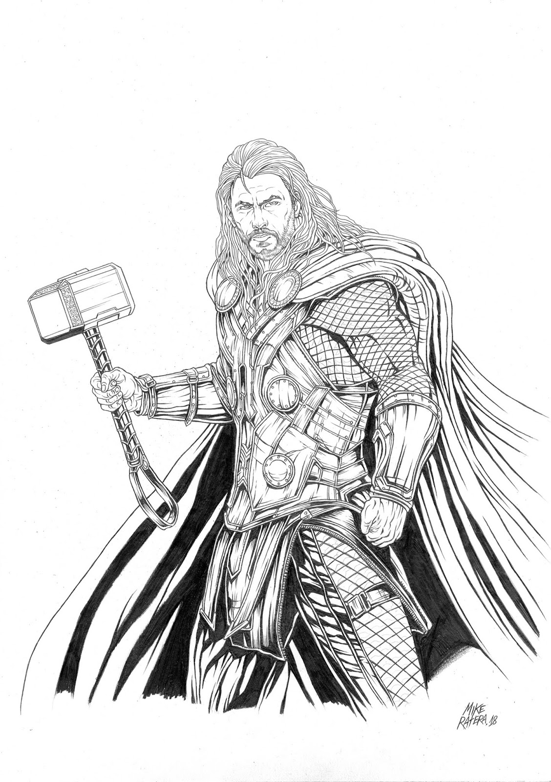 MIKE RATERA ARTBLOG: THOR - Commissions