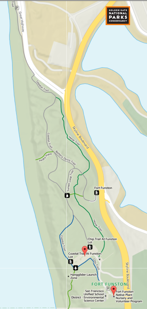 Hike all of SF Post 1: California Coastal Trail from Fort Funston to ...