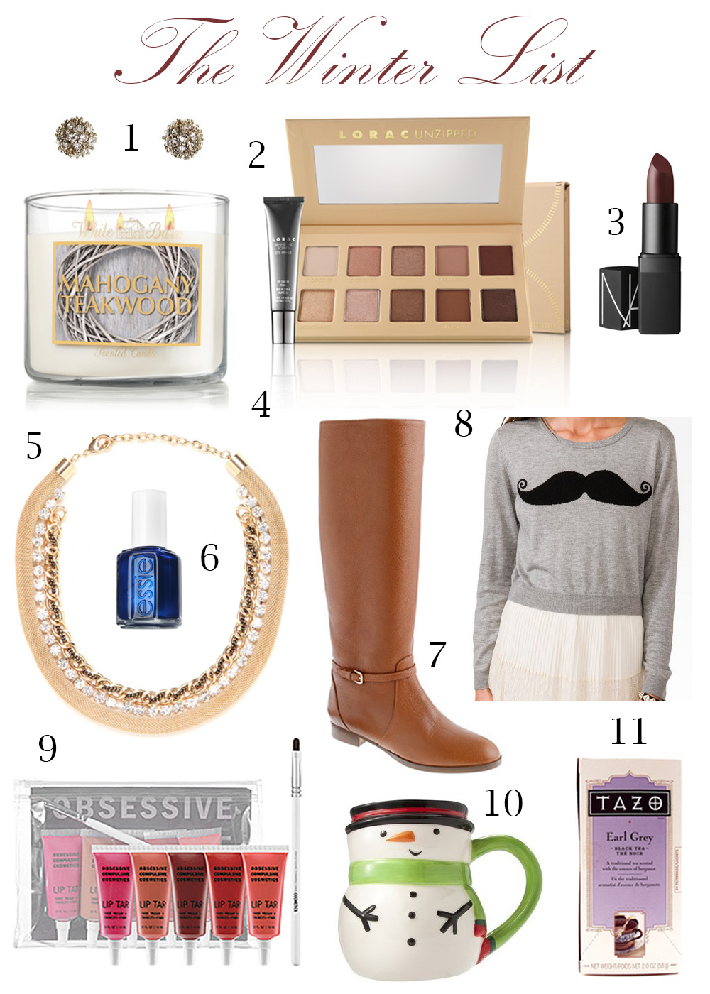 The Winter List - The Bella Insider