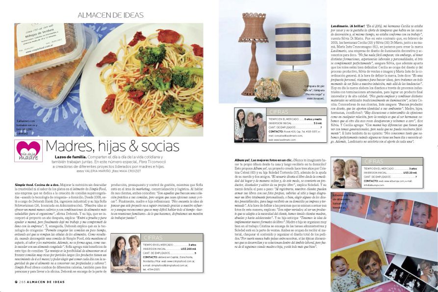 Novedades :::WATIO:::: ESPECIAL DIA DE LA MADRE REVISTA PARA TI.