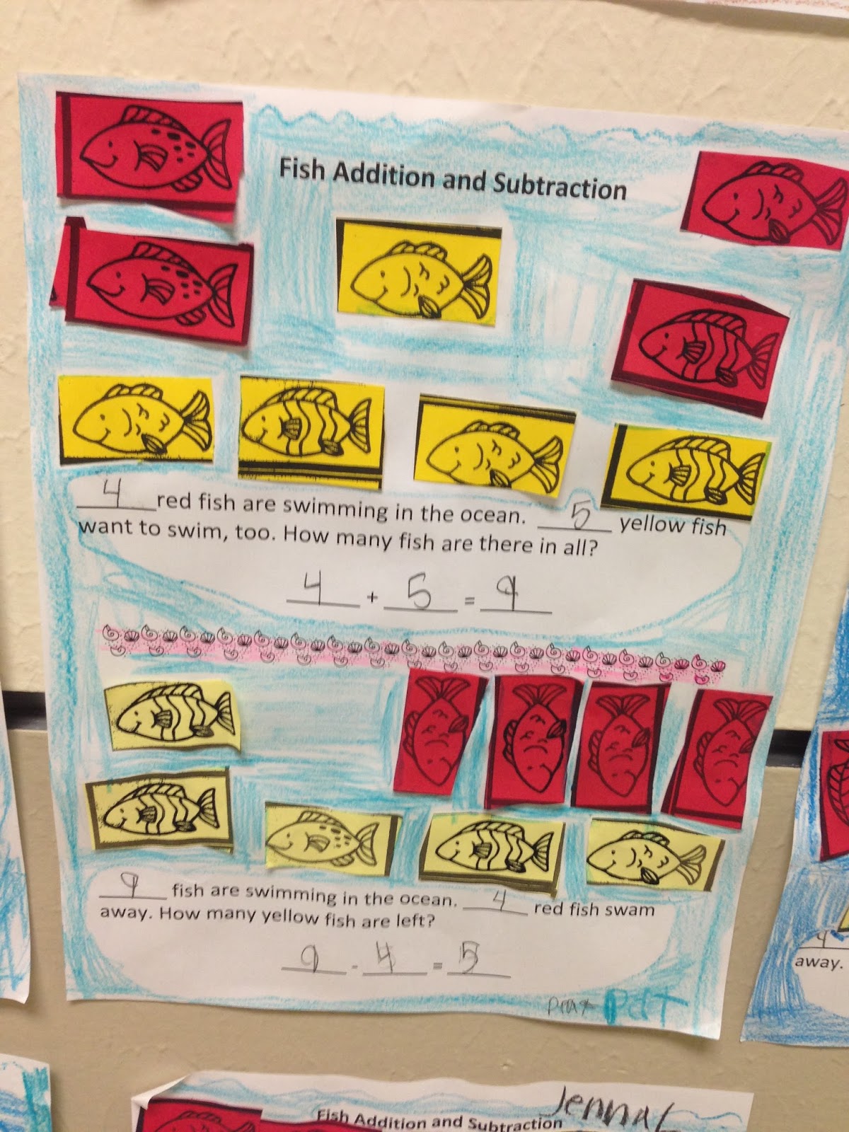Bishop's Blackboard: An Elementary Education Blog: Ocean Addition and ...
