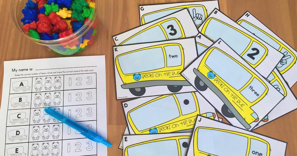 Early Number - Bears on the Bus | From the Pond