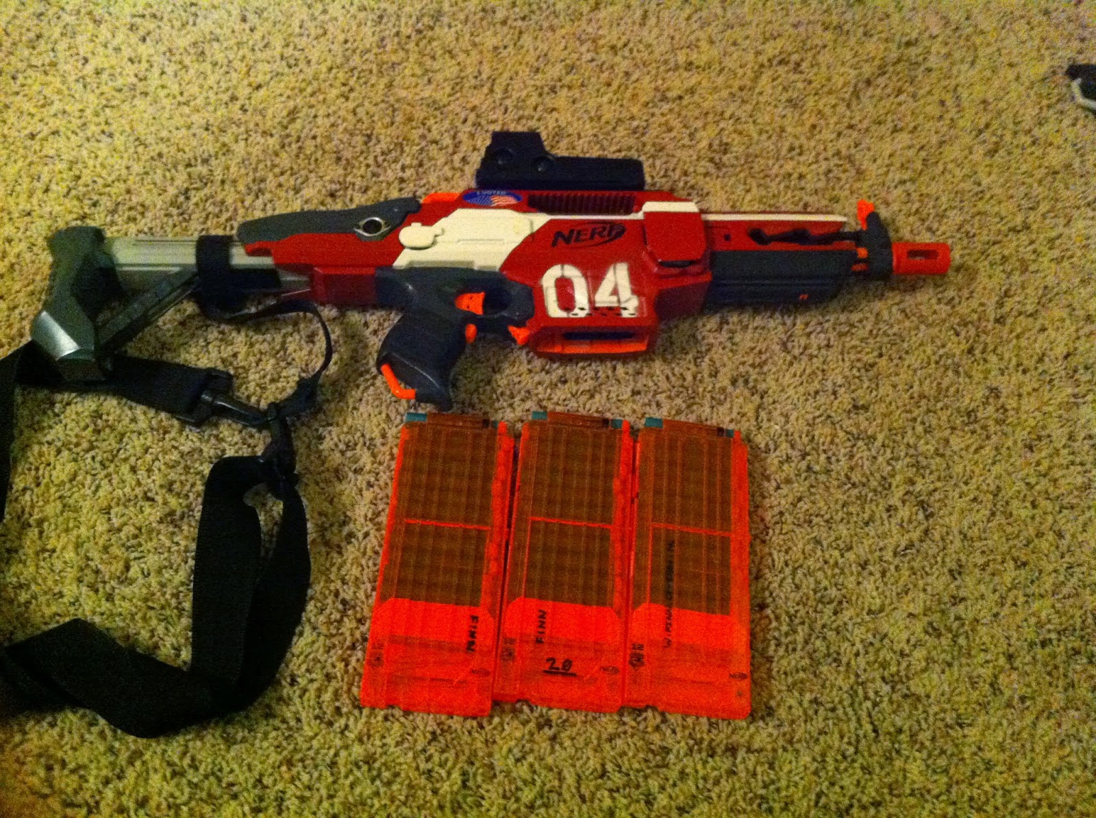 RS Vulture PDW + EOTech 552 Clone : r/Nerf