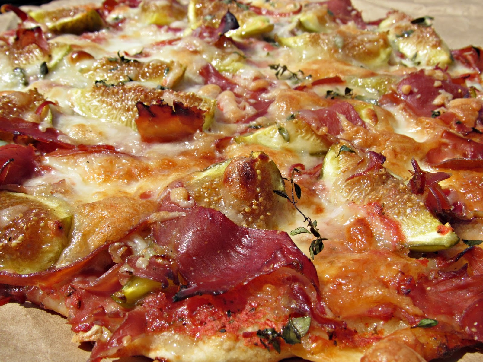 De aprendiz a chef: Pizza de figos e presunto