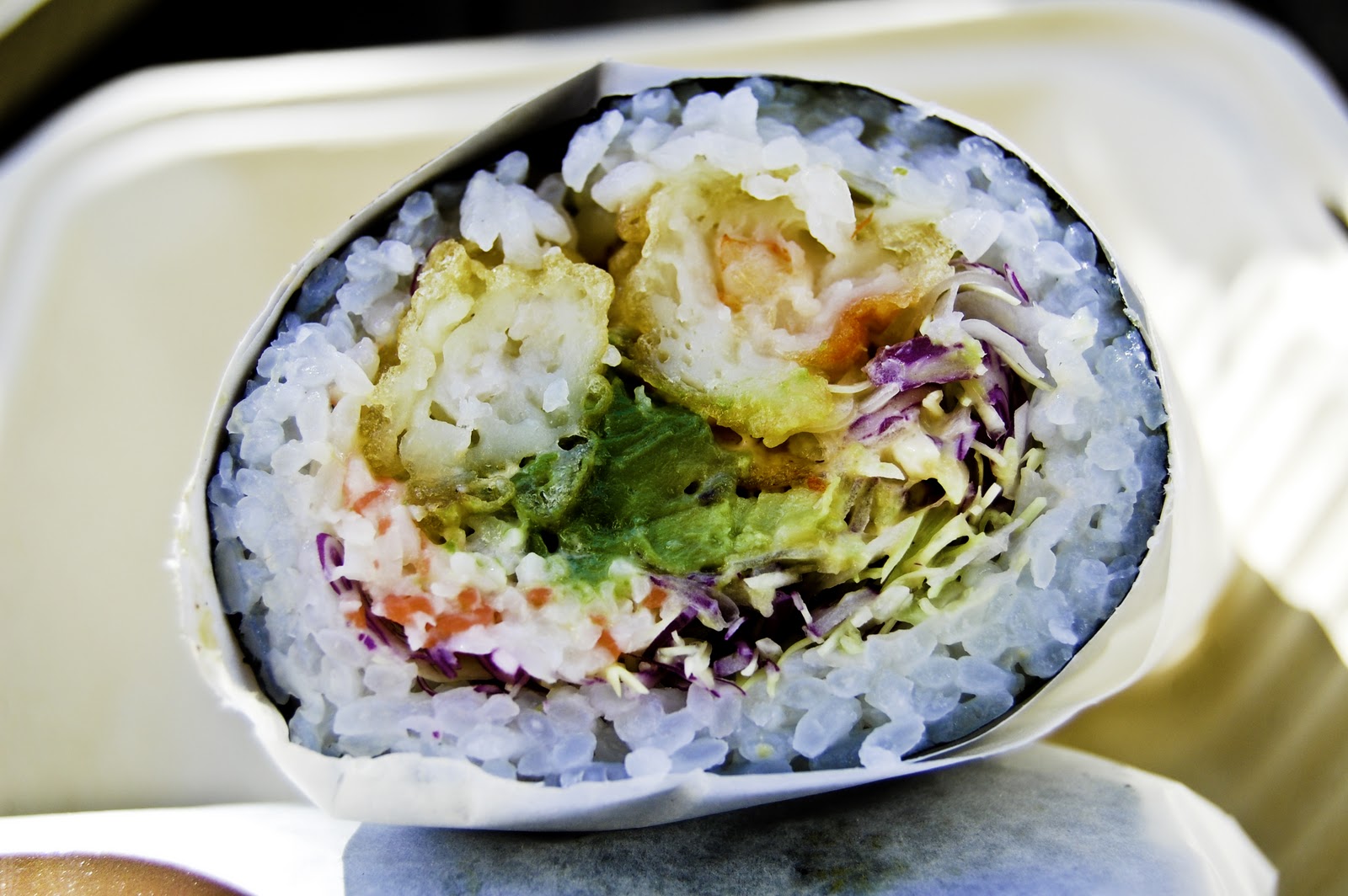 sodestroyit: Sushirrito, Yes, a Sushi Burrito.