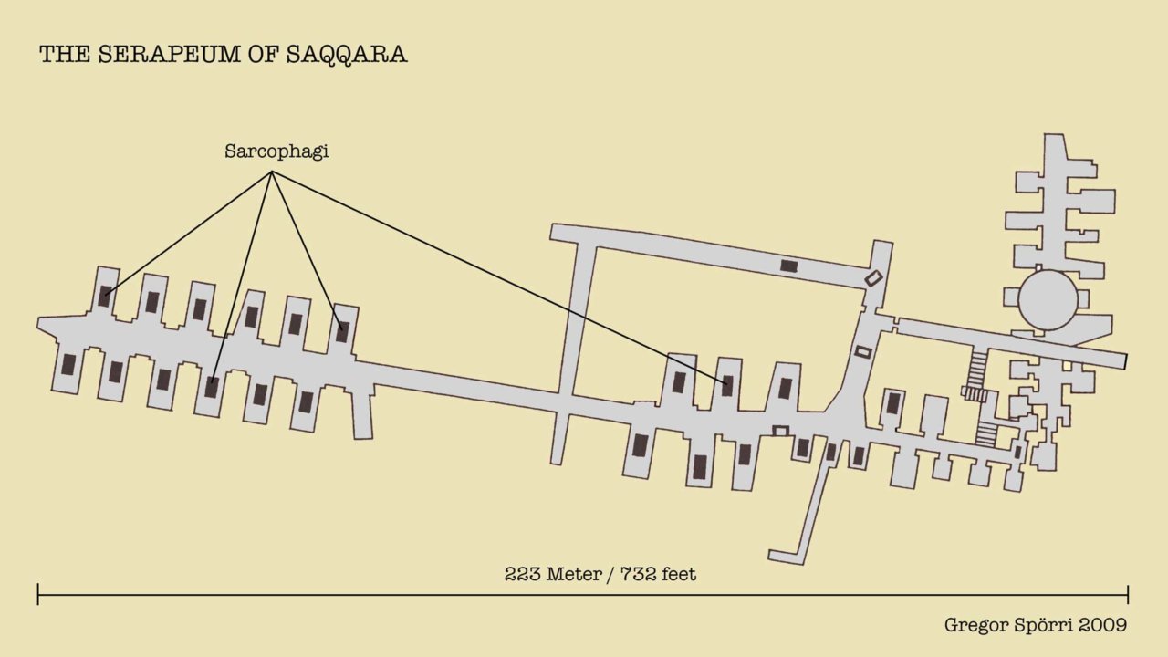 Beautiful Egypt: Serapeum of Saqqara 100 ton boxes mystery