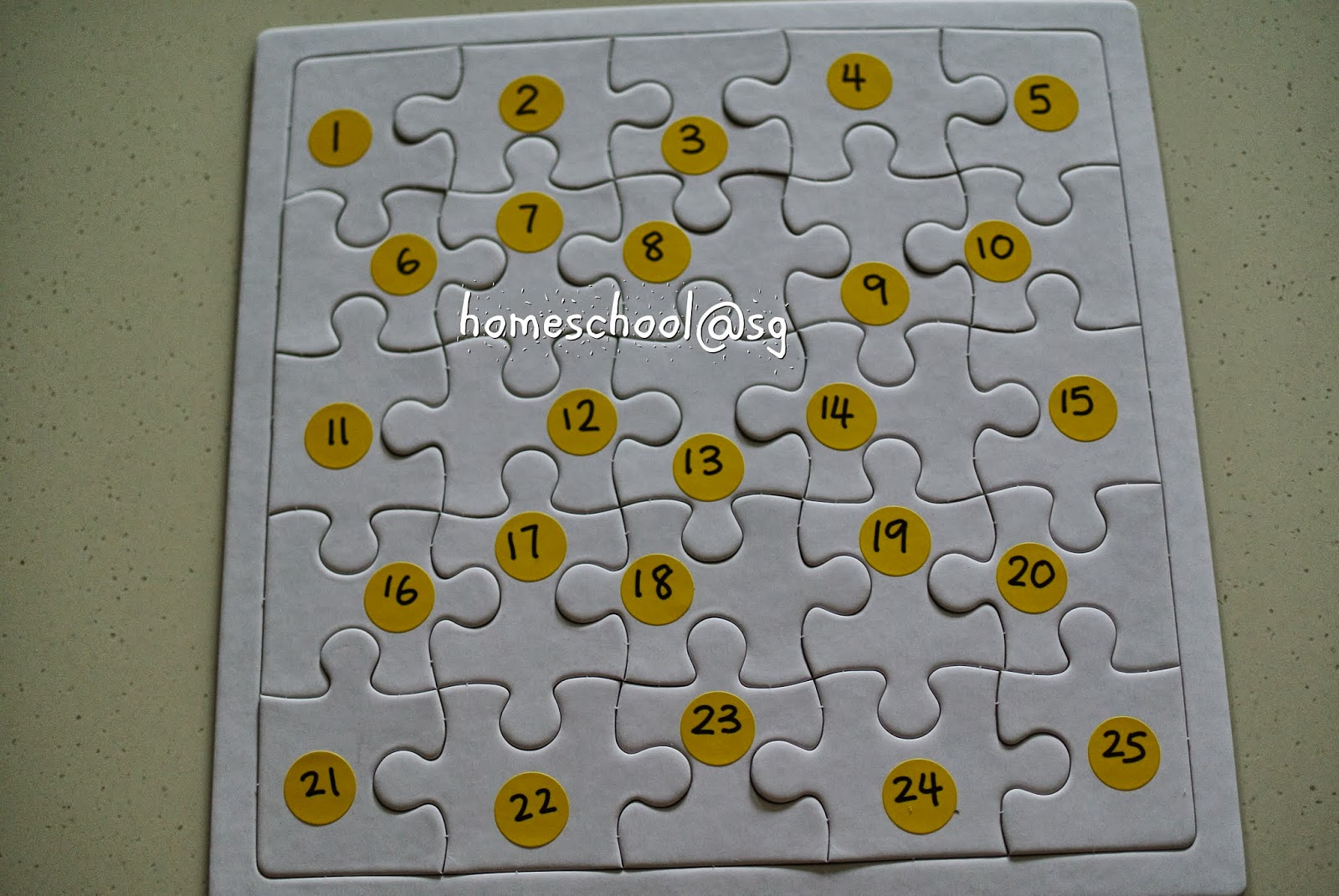 Homeschool@sg: Puzzles and numbers!