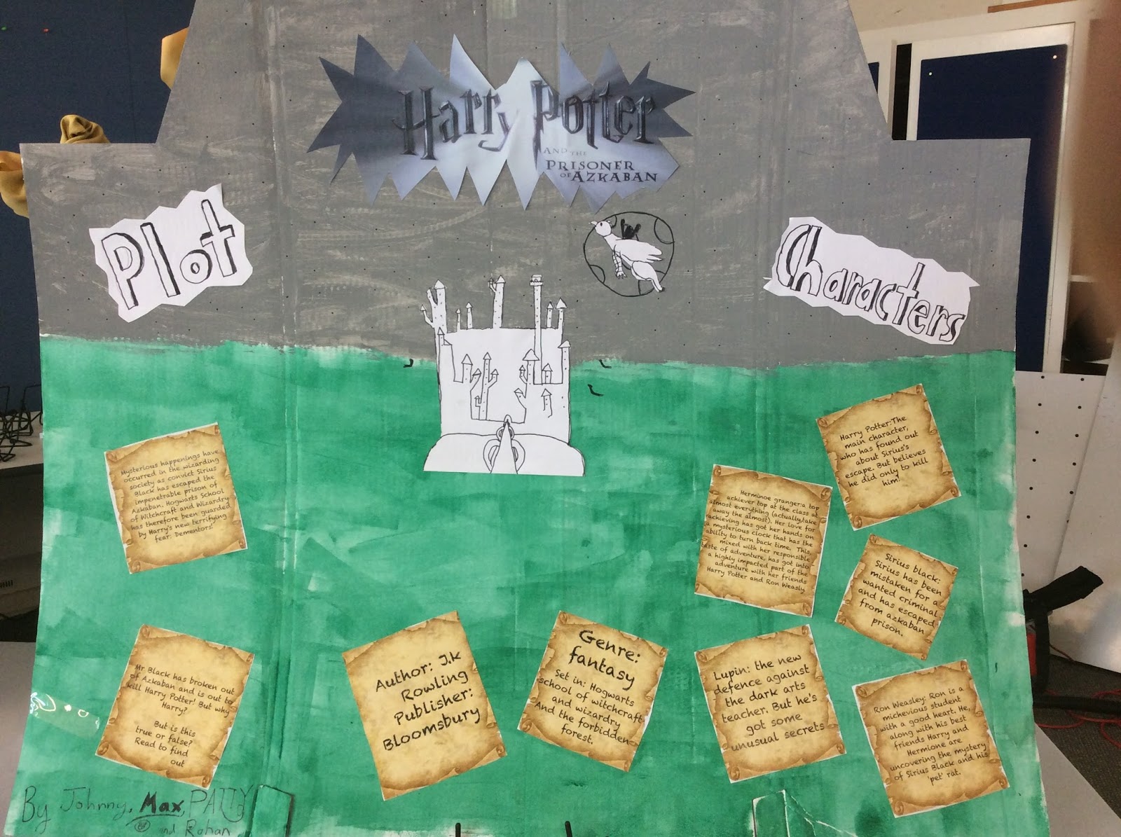 Woodlands Park School Library: Reading Fair Boards