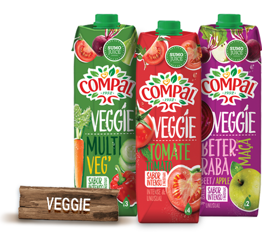 A flor d...: A flor do Compal Veggie