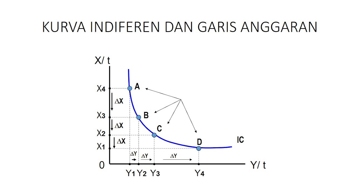 Indiference Curve and Budget Line