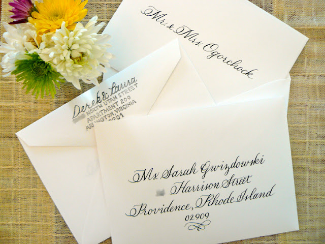 Simply Handwritten: DIY Wedding Invitations and Envelope Etiquette ...
