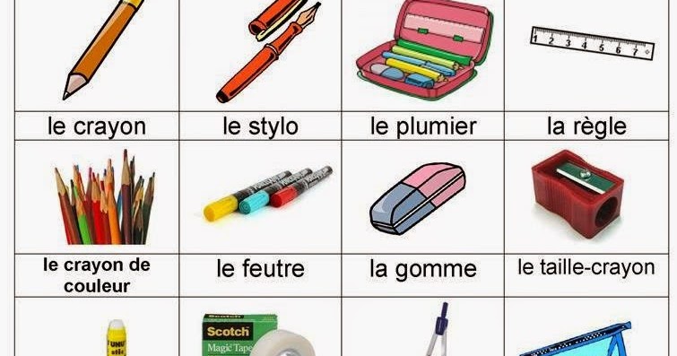 Bleu Blanc Rouge: Le matériel scolaire Bleu Blanc Rouge: Le matériel scolaire