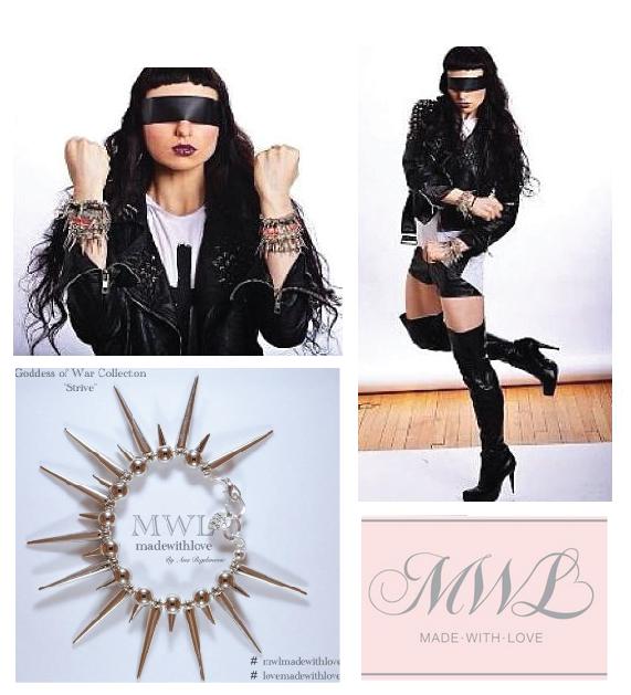 made with love by ana bogdanovic: Goddess of War Collection