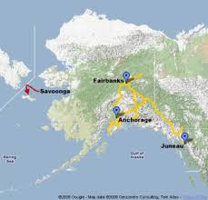 L'Austral: SAVOONGA. ILE SAINT LAURENT. MER DE BERING.