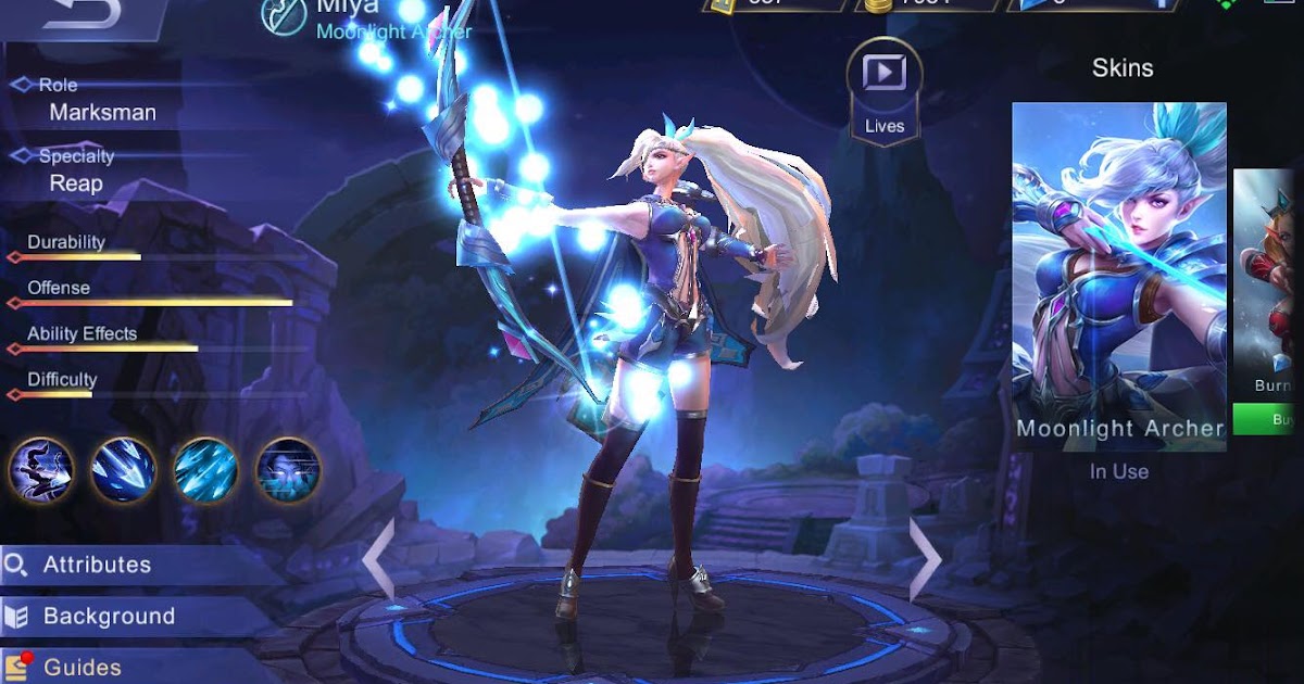 Guide Build Gear Miya Savage Tersakit dan Terkuat di Mobile Legends