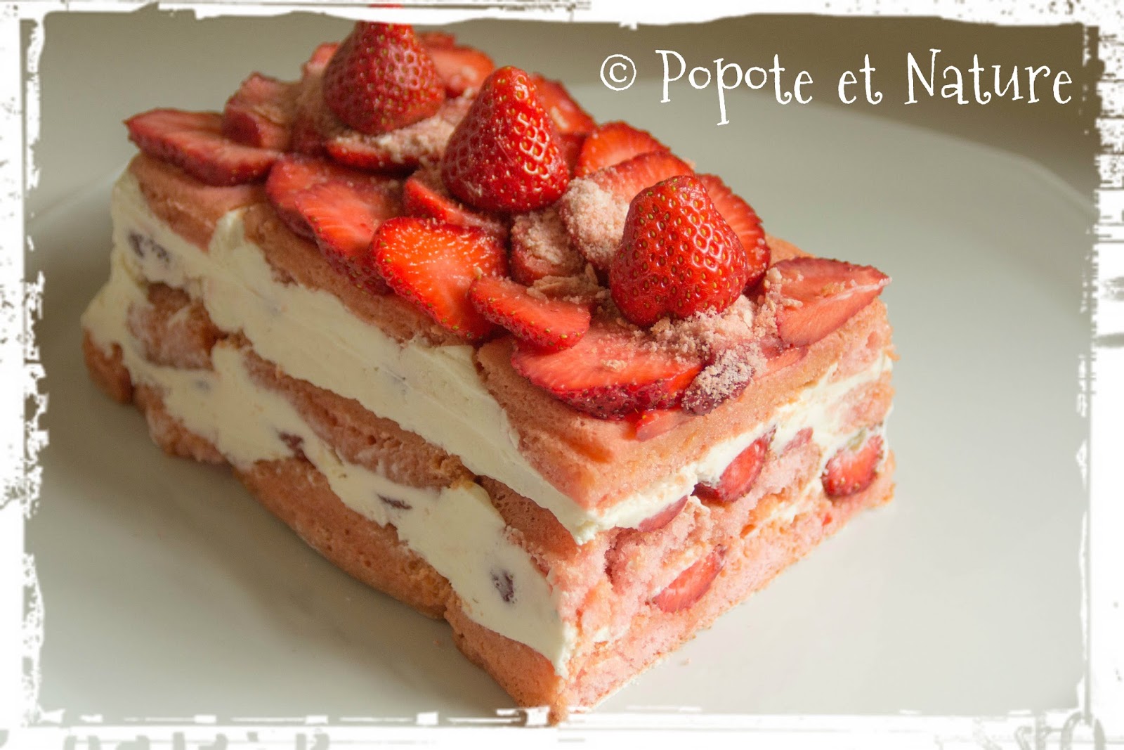 Popote et Nature: Et oui ! Encore une recette avec des fraises ! Ohhh ...