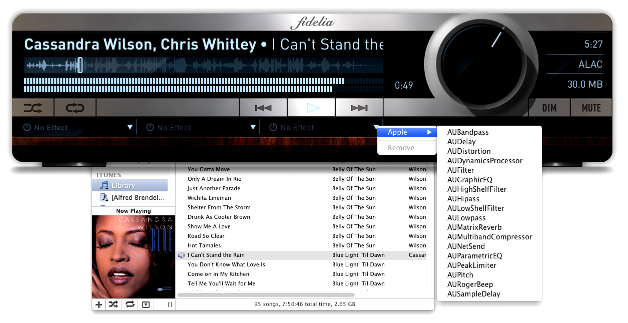 Fidelia audio player - voteptu