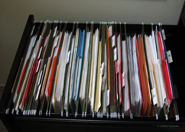 Crafted Spaces: Home Organization Challenge: Home Office