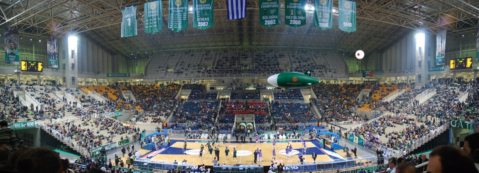 Europa Naranja: Acá se juega! Hoy: Athens Olympic Indoor Hall
